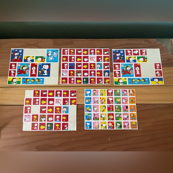 Peanuts | Other | Vintage Peanuts Gang United Feature Syndicate Sticker ...